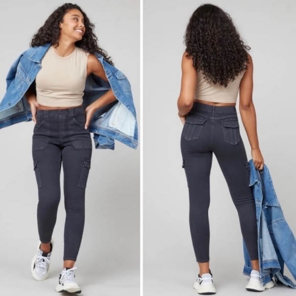 SPANX | Pants & Jumpsuits | Nwt Spanx Stretch Twill Cargo Ankle Pants ...